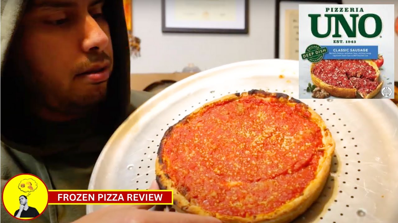 Frozen Pizza Review - Pizzeria Uno Sausage - YouTube