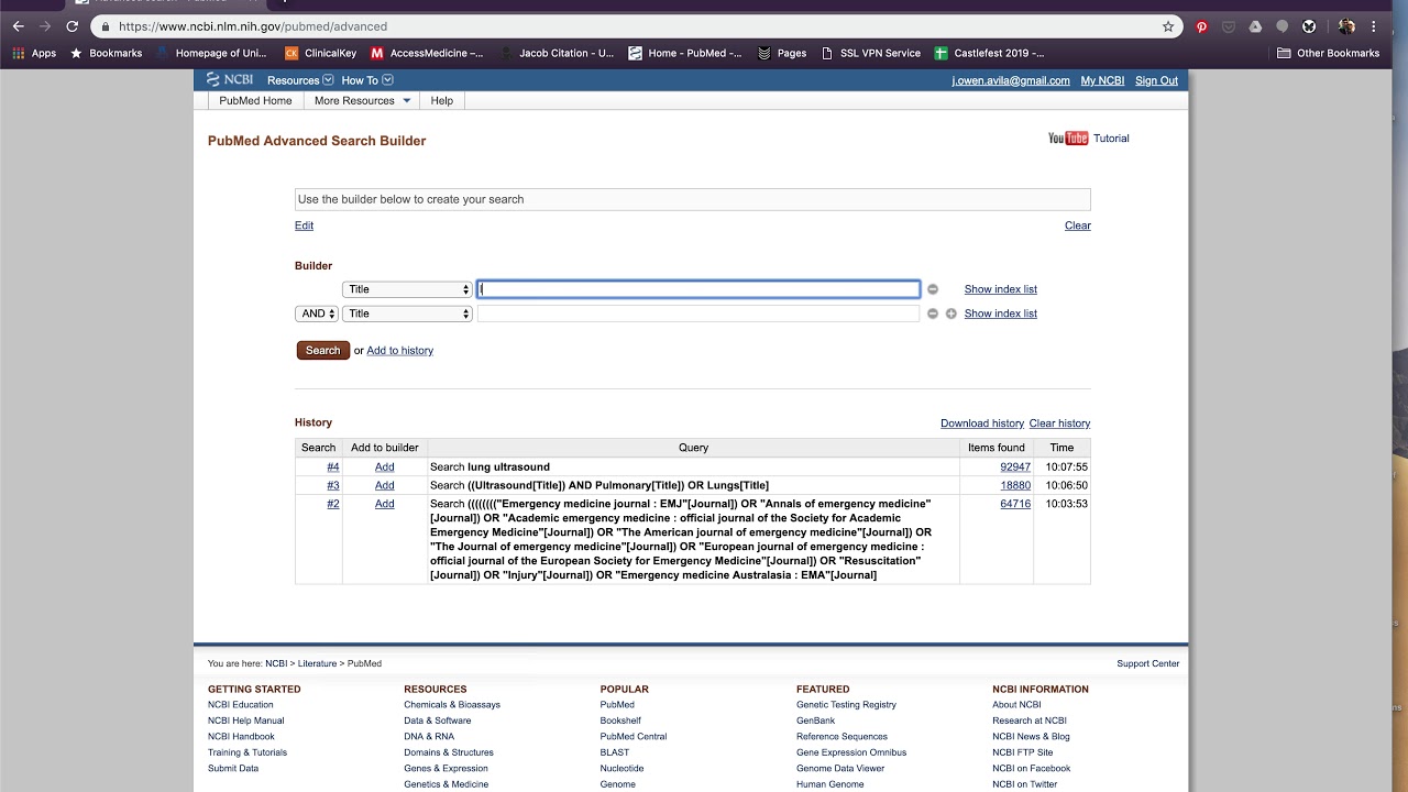 How to Master the Pubmed Search - YouTube