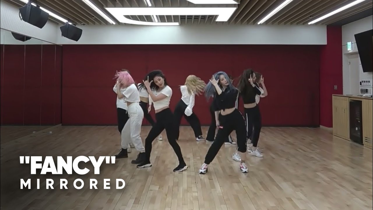 Twice Fancy Dance Practice Mirrored Youtube