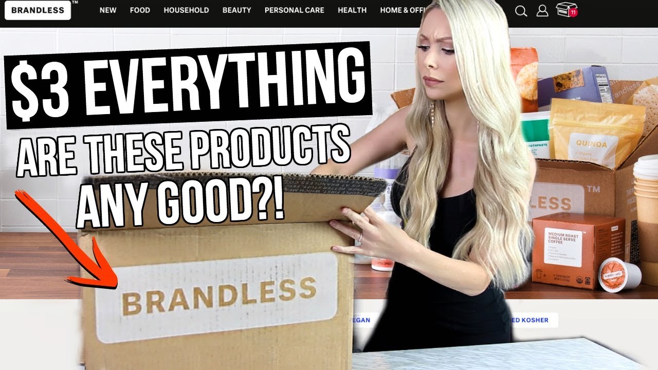 Trying $3 'Brandless' Home Products - YouTube