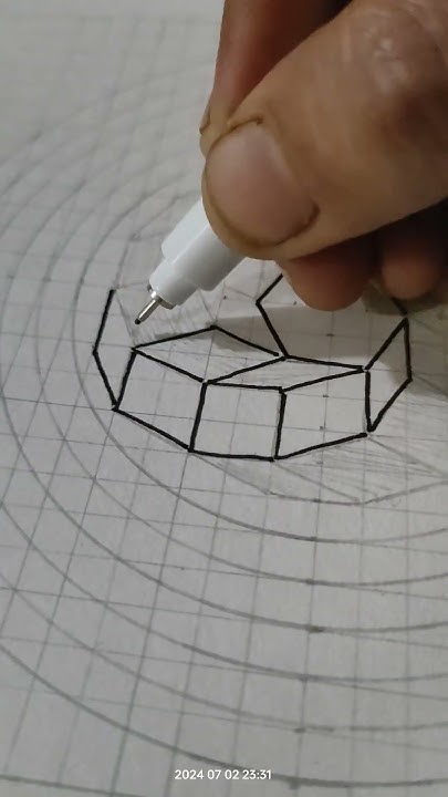 #youtubeshorts #shorts | How to draw a Polyhedron - YouTube