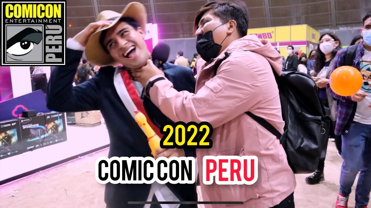 CÓMIC CONVENTION PERU 2022 | ENCONTRE A CASTILLO? - YouTube
