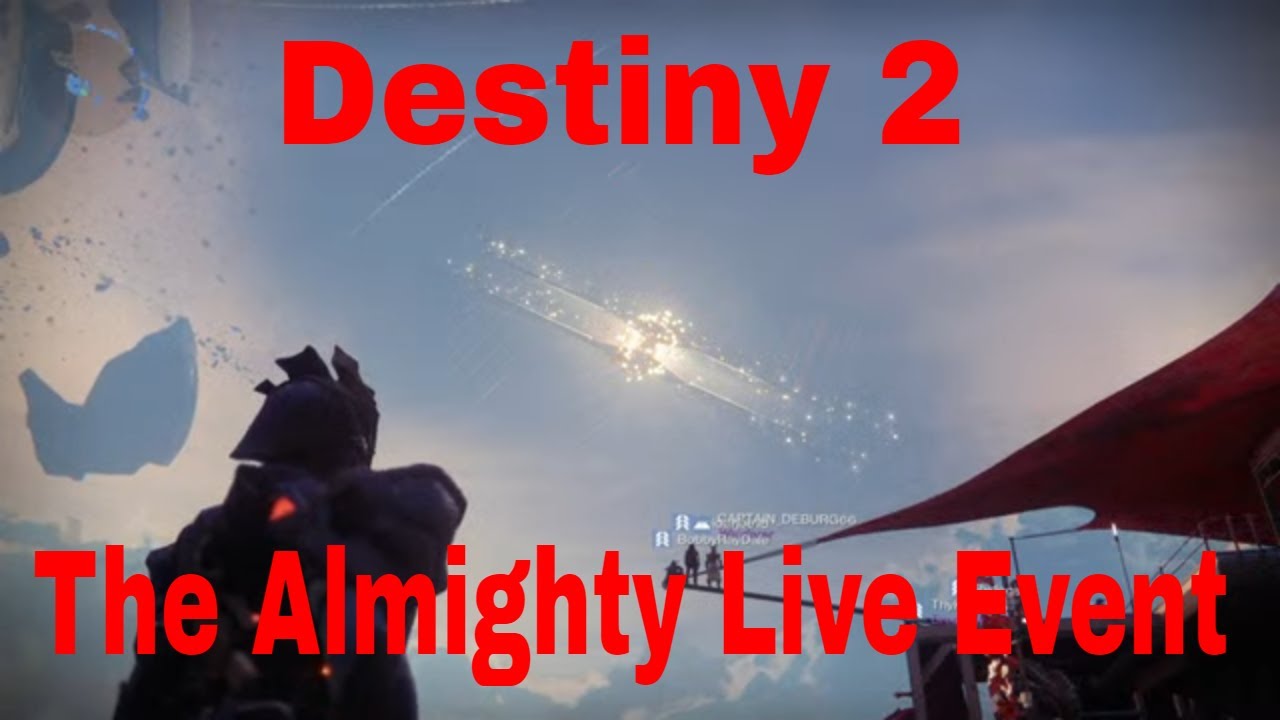 DESTINY 2 The Almighty - LIVE !!! on PS4 - YouTube
