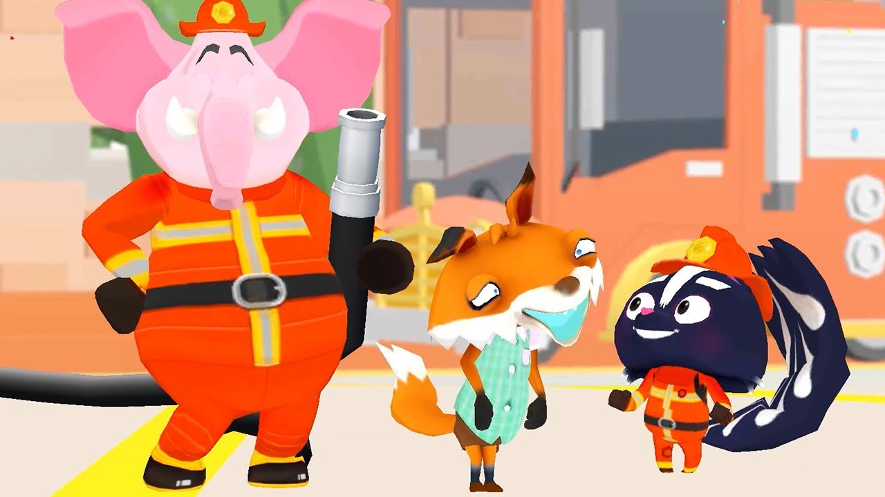 Fun Care Kids Games - TO-FU OH!Fire - Let's Play Fire Rescue And Fun ...