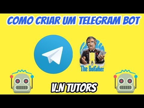 como criar um telegram bot com o bot father....e adicionar comandos ...