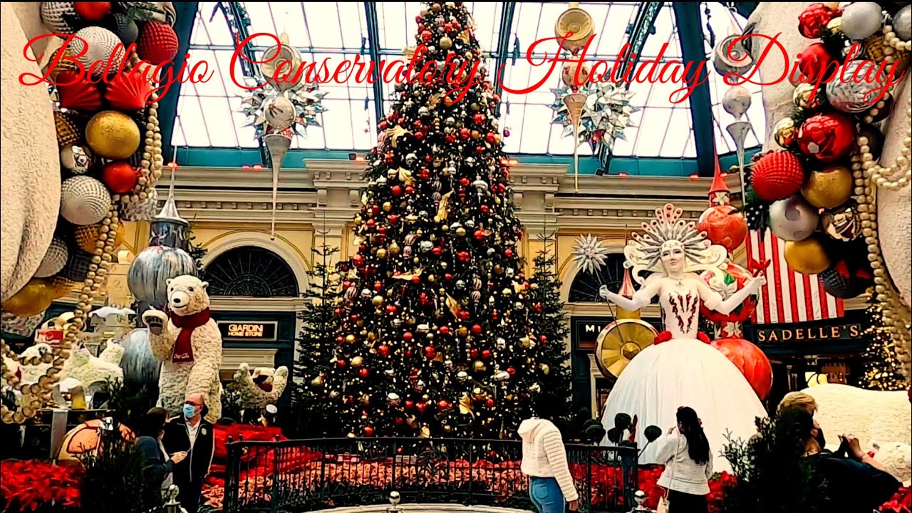BELLAGIO CONSERVATORY WINTER DISPLAY | “HOPEFUL HOLIDAYS DISPLAY ...