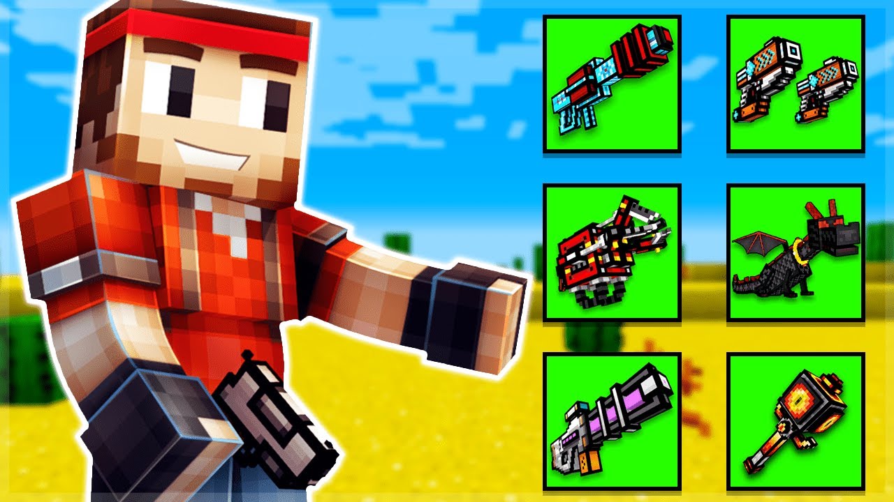 I Used This OG Weapon Loadout Because Subscribers Told Me To (Pixel Gun ...
