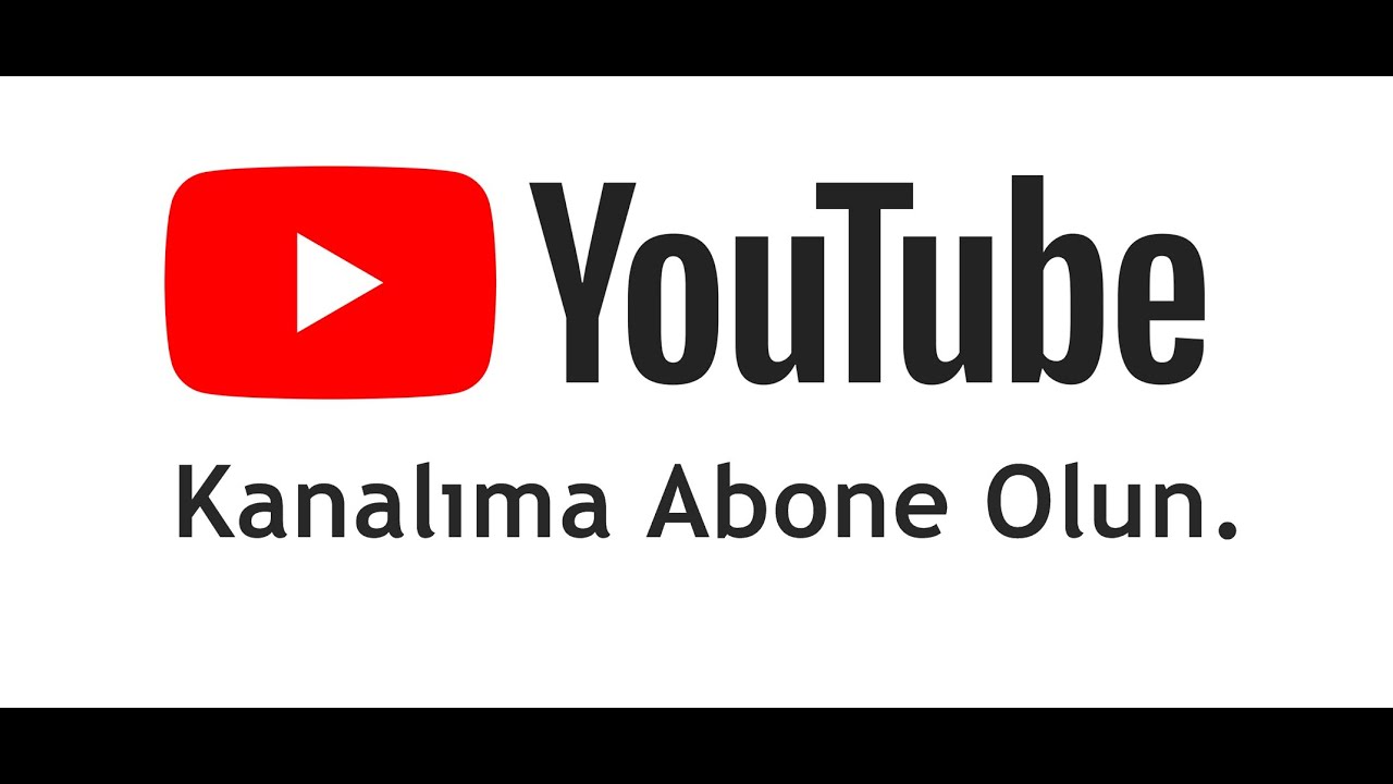 Kanal Tanitim Vİdeosu Youtube