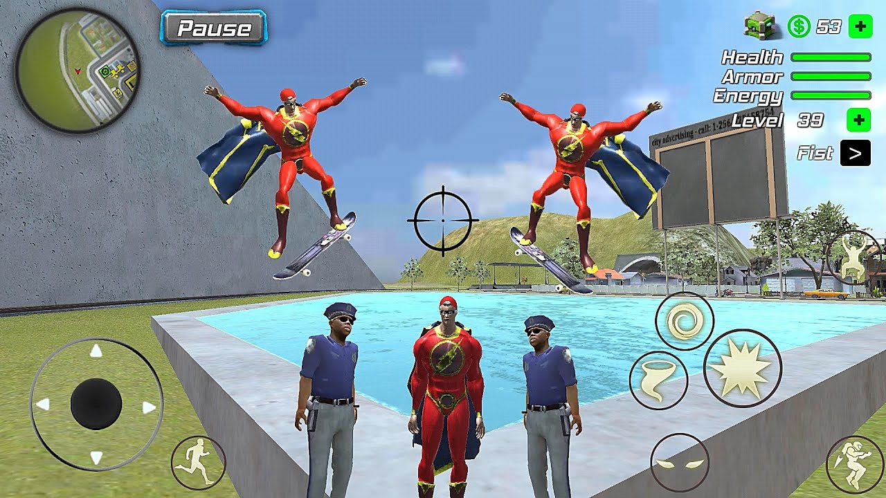 Amazing Powerhero : New York Gangster #77 Now you can swim - New Update ...