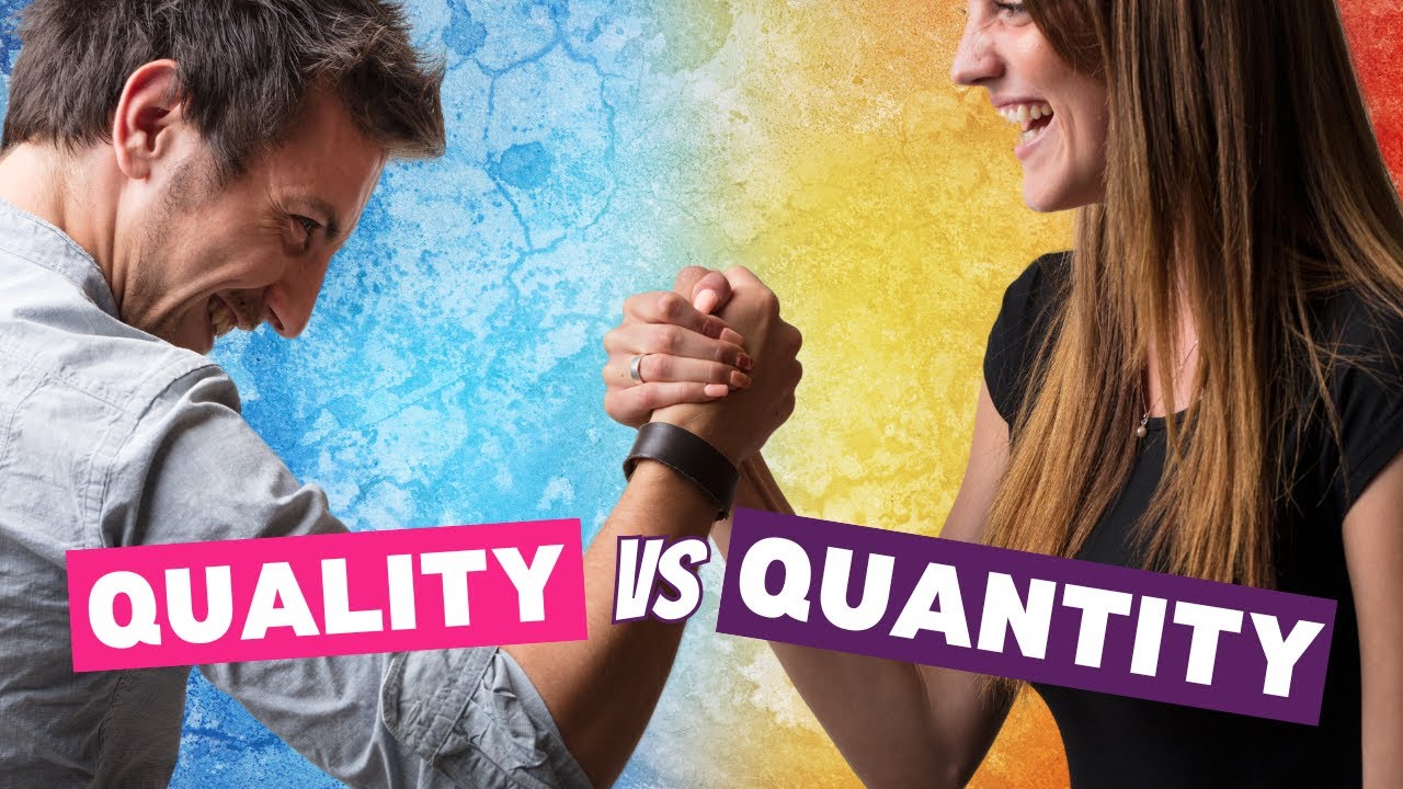 Quantity vs Quality in Content Marketing - YouTube