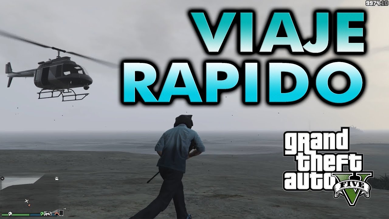 como VIAJAR RÁPIDO por el MAPA de GTA 5 online - YouTube
