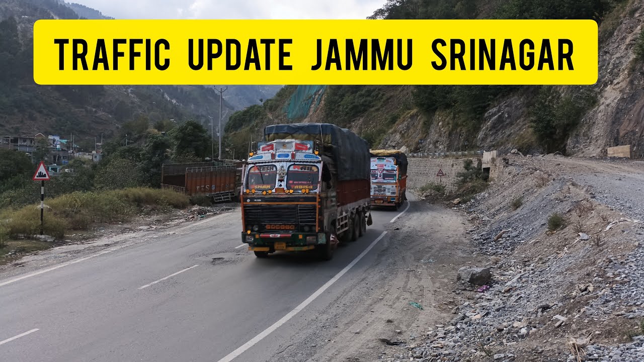 Traffic Update Jammu Srinagar National Highway🛣 NH44 - YouTube