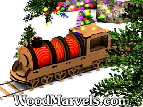 Build your own wooden Train Engine! - YouTube