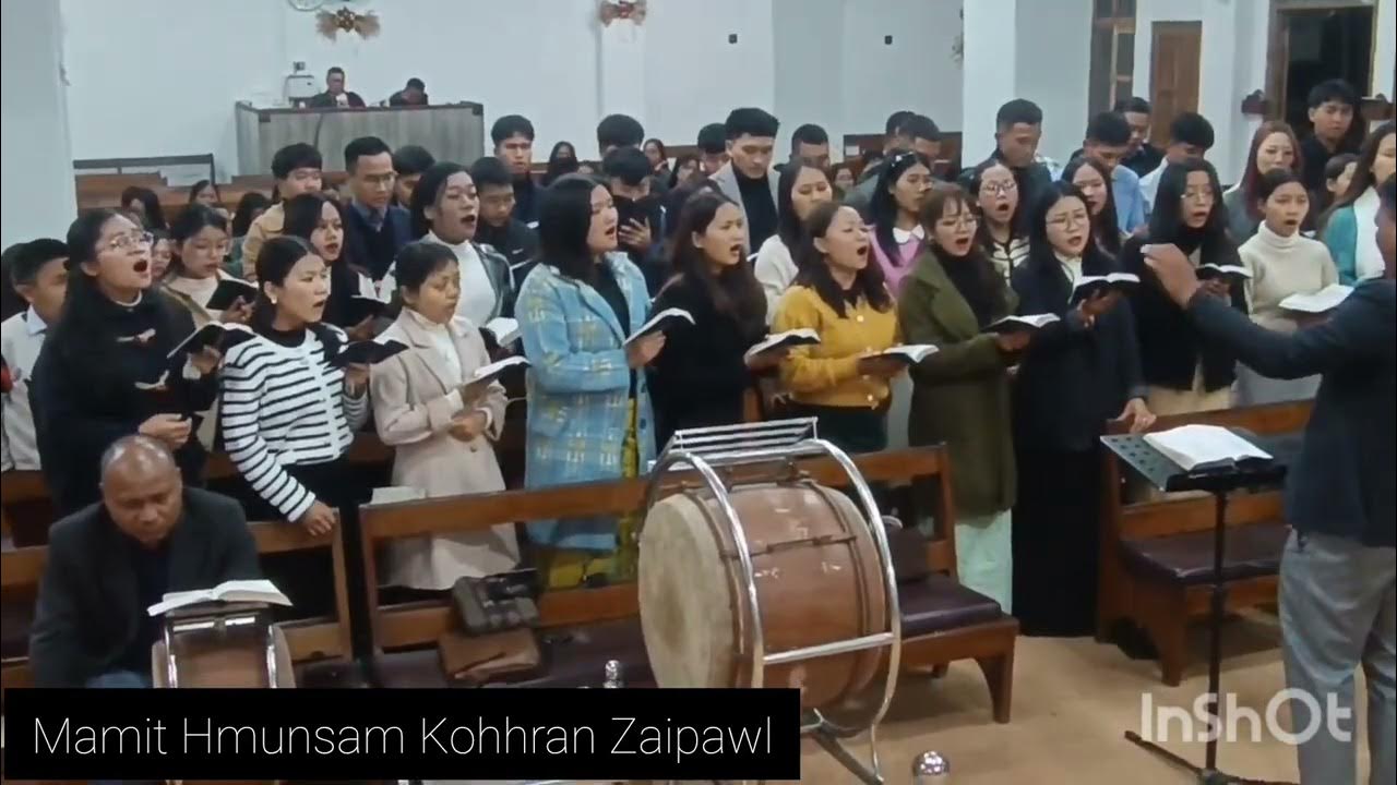 Rev.Lalhleia thlahna hla- Mamit Hmunsam Kohhran Zaipawl 2.1.2025 Zan - YouTube
