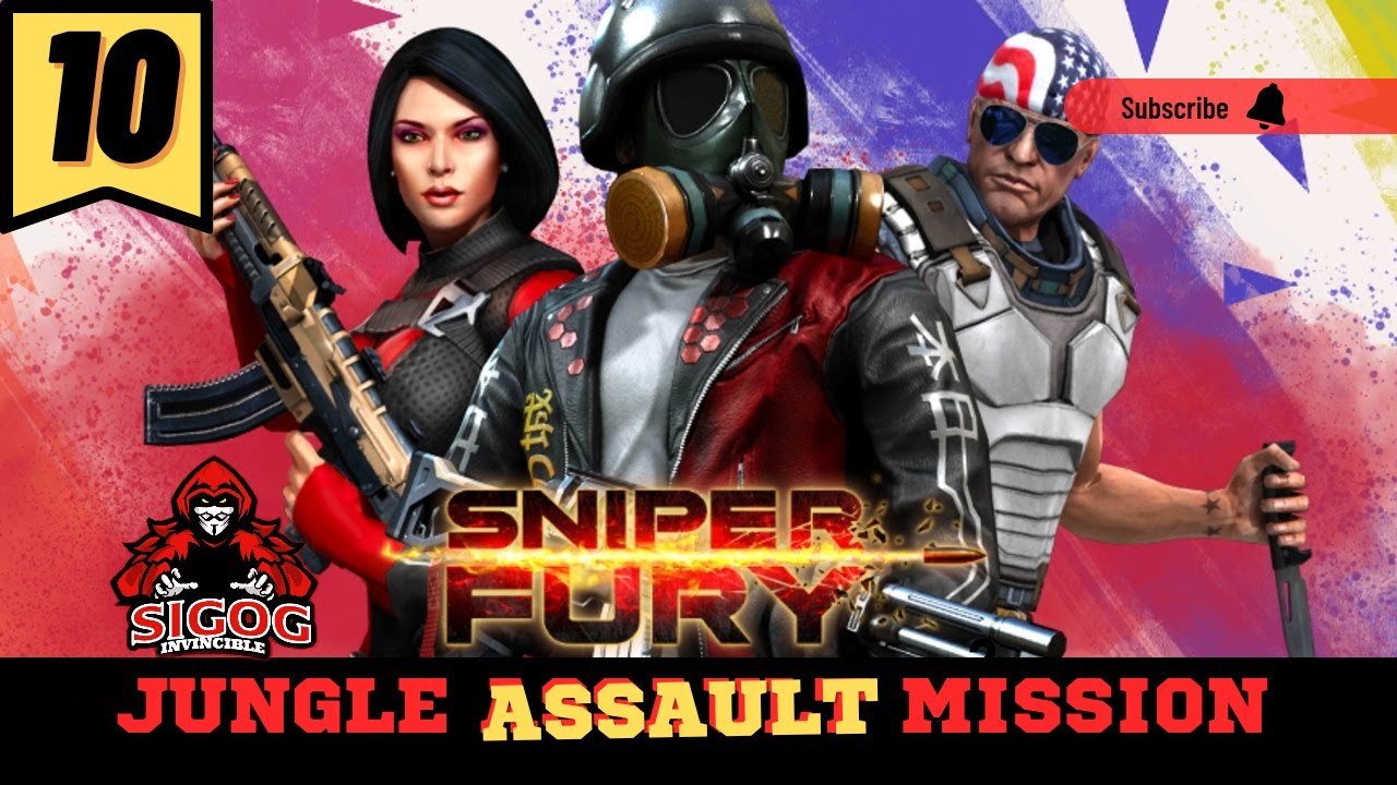 Sniper fury R3- Jungle Assault Mission Complete | Sniper Fury gameplay ...
