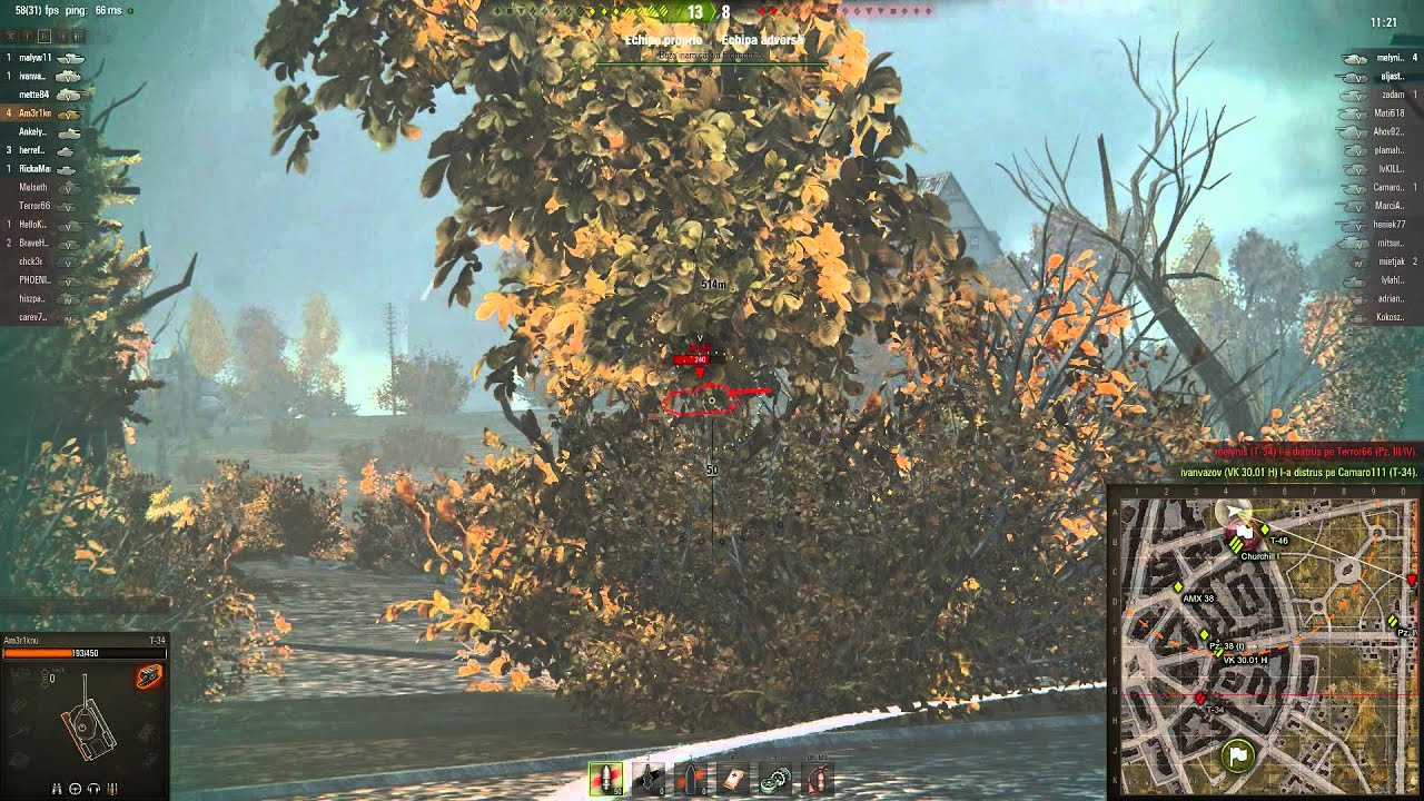 WoT - Tanks or turrets instantly rotating after being quickly spotted ...