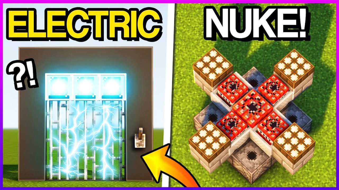 Minecraft Illegal Redstone Build - Hacks & Ideas - Part 4 - YouTube