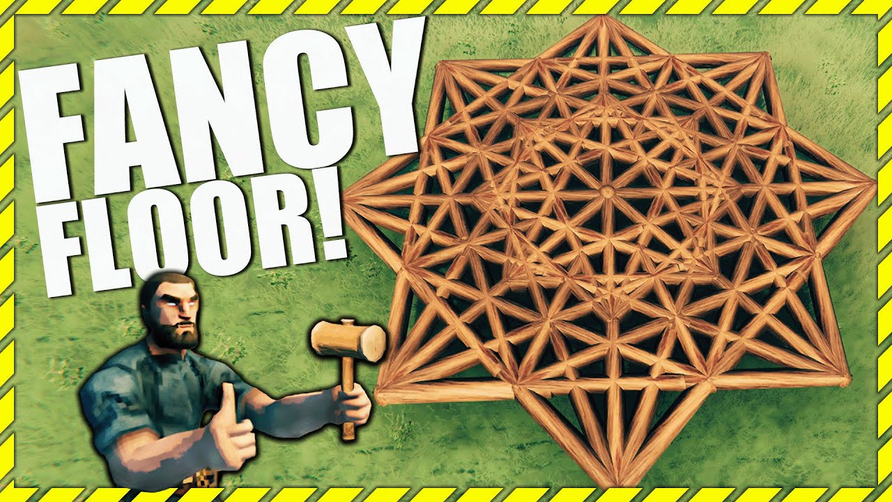 Valheim: Build This Patterned Floor! | Valheim Build Guide - YouTube