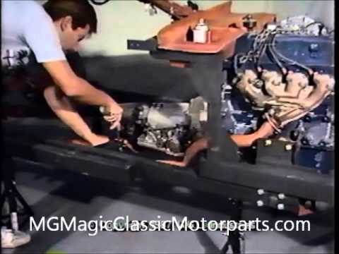 MG TD Ford Chassis Assembly Part 3 - YouTube