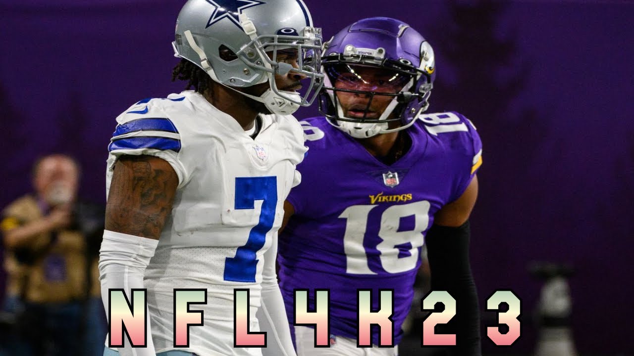 NFL 4K23 | Dallas Cowboys at Minnesota Vikings | PCSX2 | 2022-2023 NFL ...