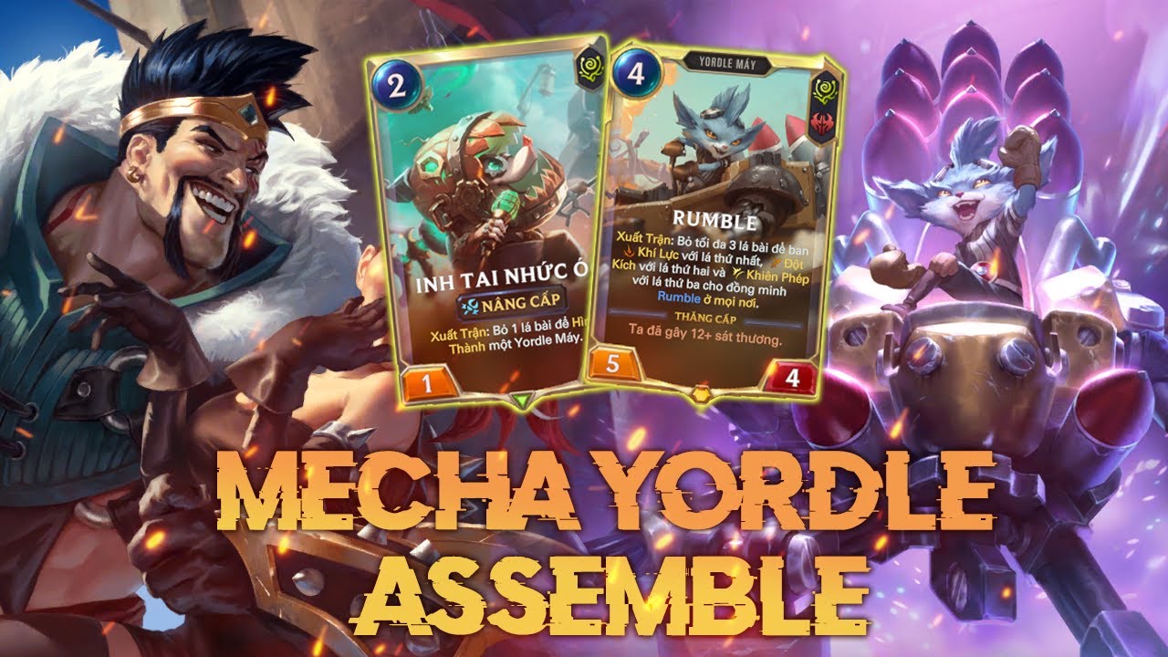 RUMBLE DISCARD , QÚA NHIỀU SỰ LỰA CHỌN VỚI YORDLE MÁY MÓC , CẨN THẬN ...