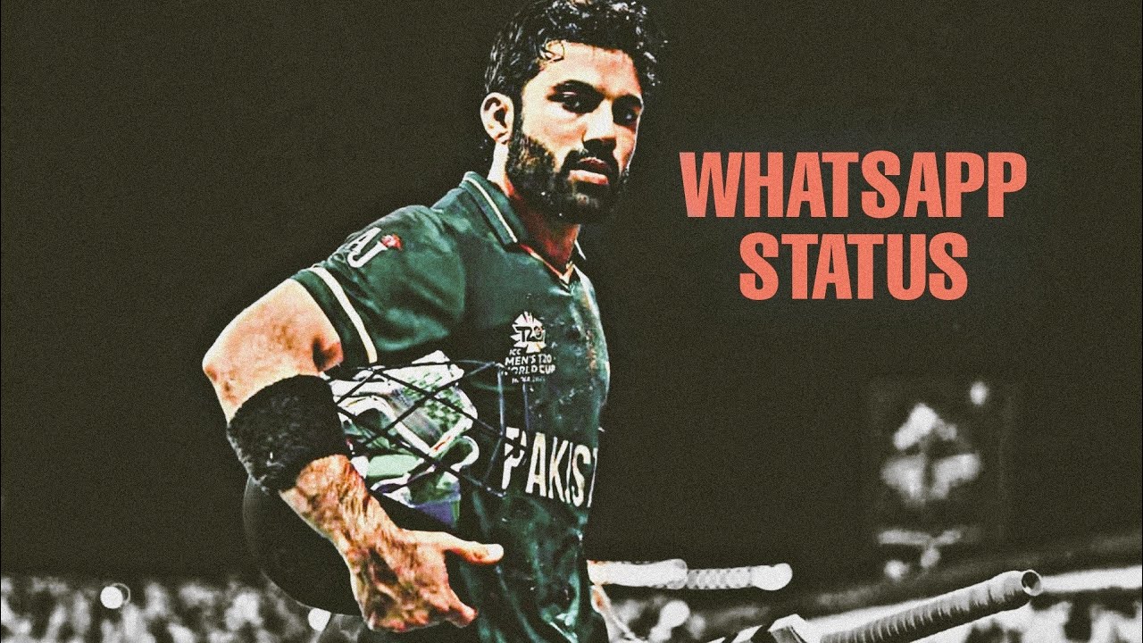 MUHAMMAD RIZWAN BATTING WHATSAPP STATUS 4k - YouTube