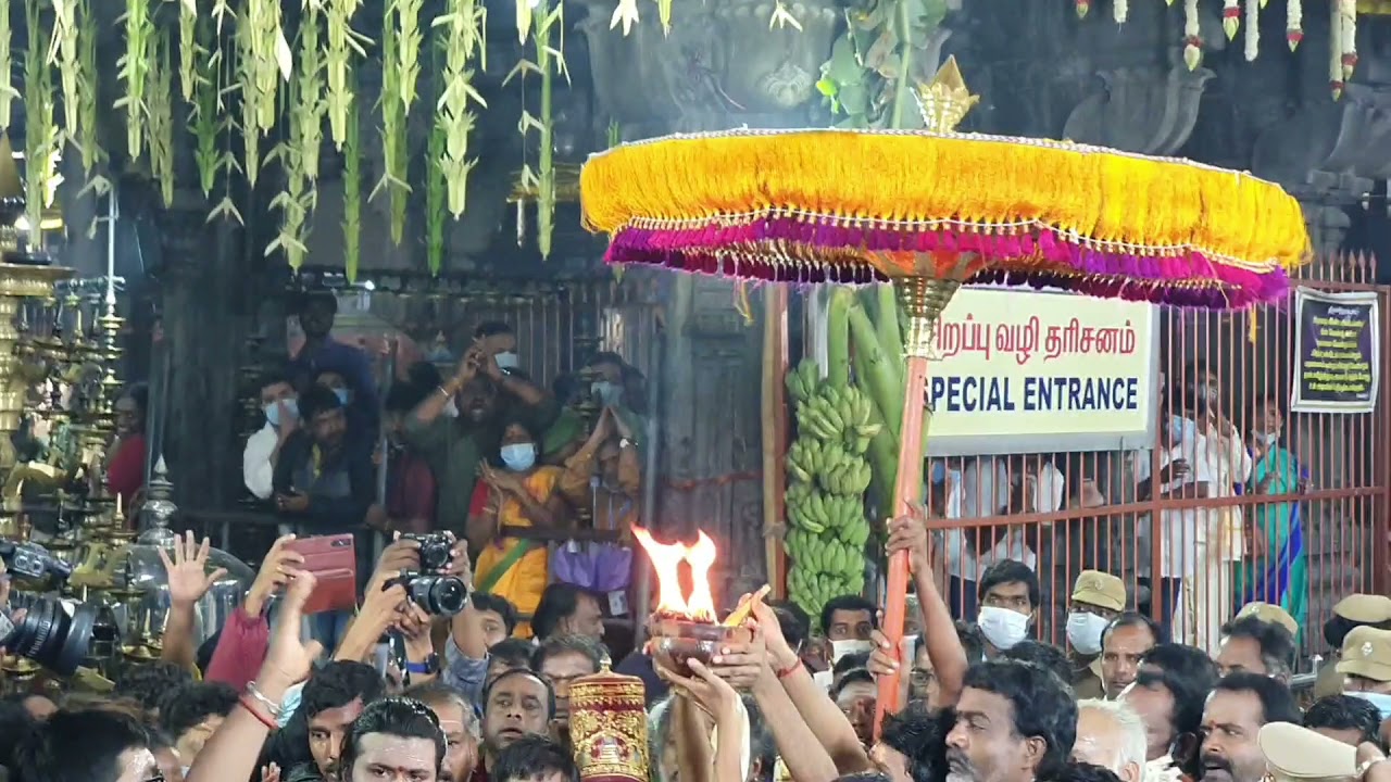 Bharani Deepam Festival 2021 | Tiruvannamalai Temple | Annamalaiyar ...