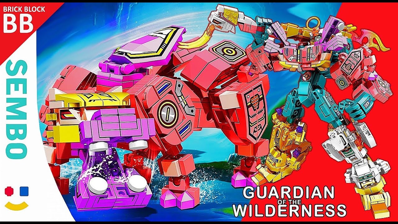 Speed Build Hippo ⚡️ Guardian of the Wilderness Unboxing & Assembly ...