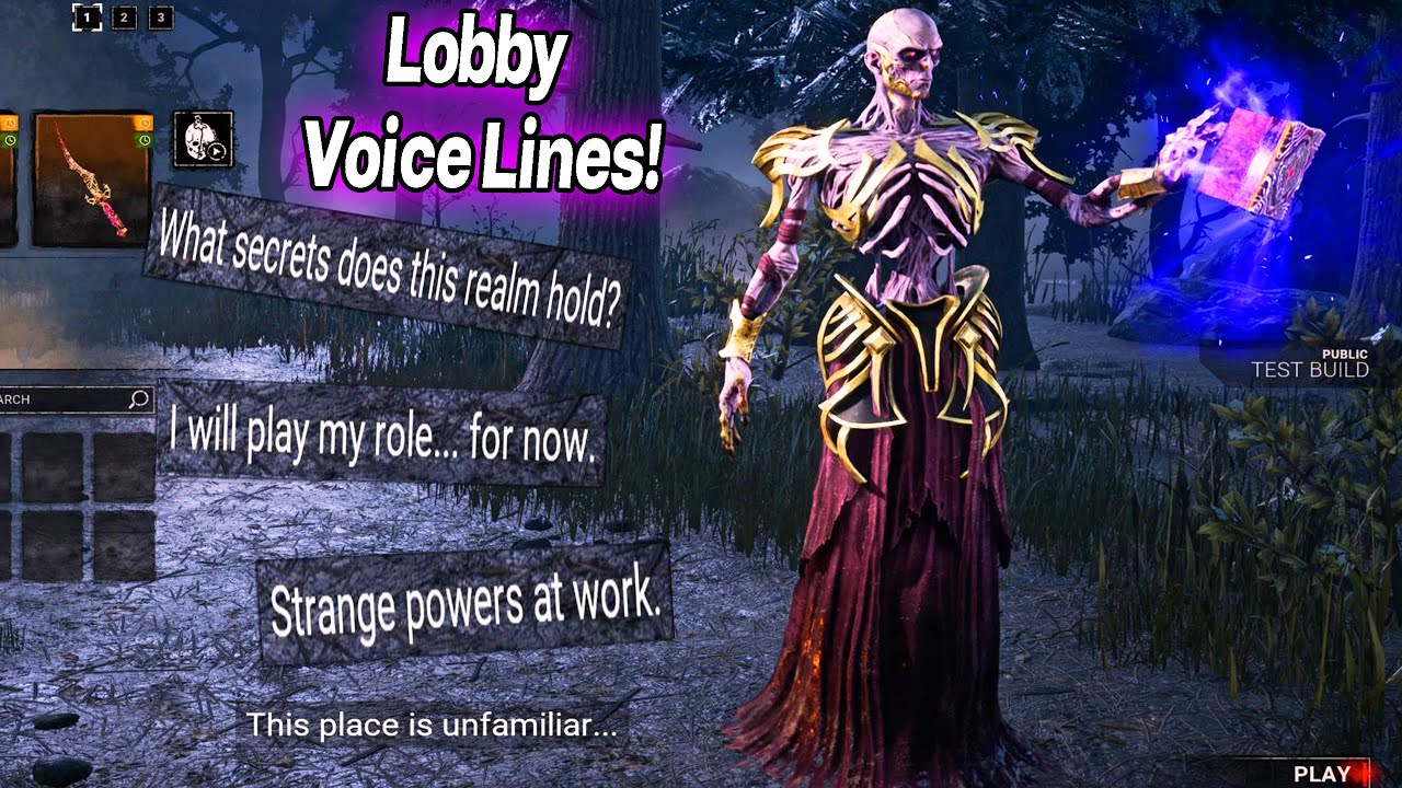 The Lich Lobby Voice Lines! - YouTube