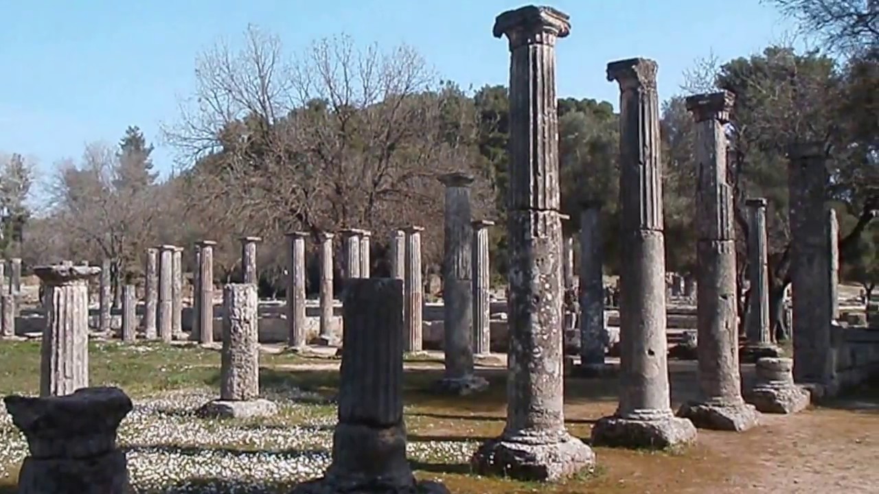 Αρχαια Ολυμπια Χωρος Ancient Site of Olympia - YouTube