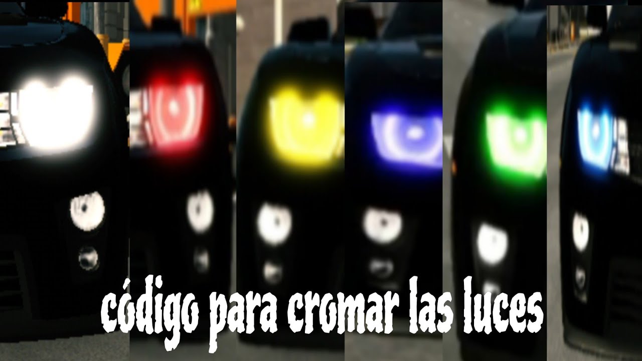 Color código para cromar las luces de tus coches ( Game guardian) Cpm ...