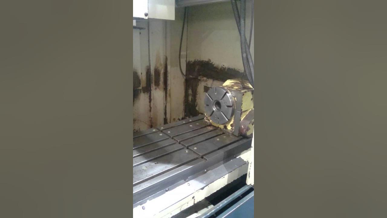 MITSUBISHI M-V5Cn CNC VERTICAL MACHINING CENTRE - Machsell - YouTube