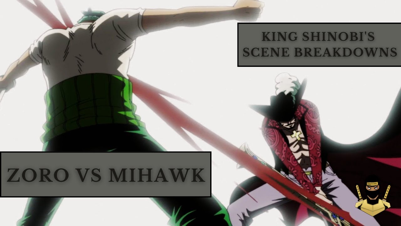 ZORO VS MIHAWK (Scene Breakdown) - YouTube