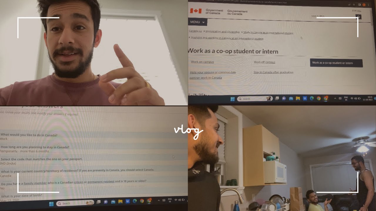 How to apply co-op work permit || FINALLY DONE ☑️ #canadalife # ...