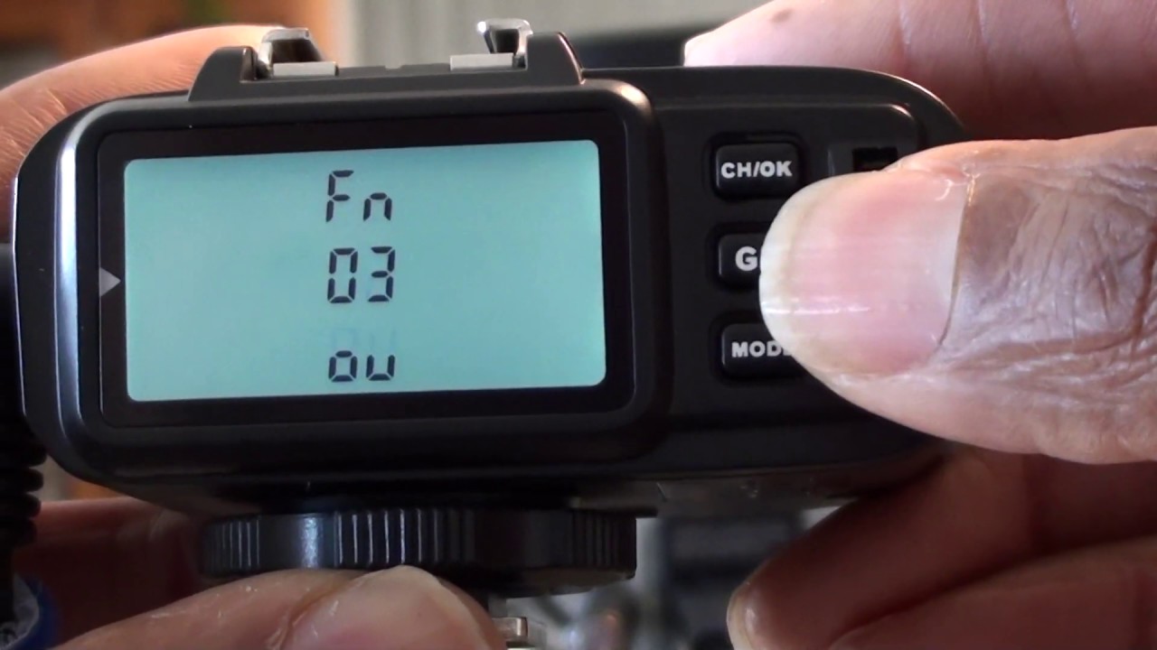 How to use Godox XIT with SK300 II PC Sync socket - YouTube