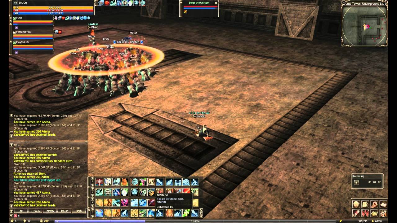 Lineage 2 EU Classic [Skelth] AOE Cruma. - YouTube