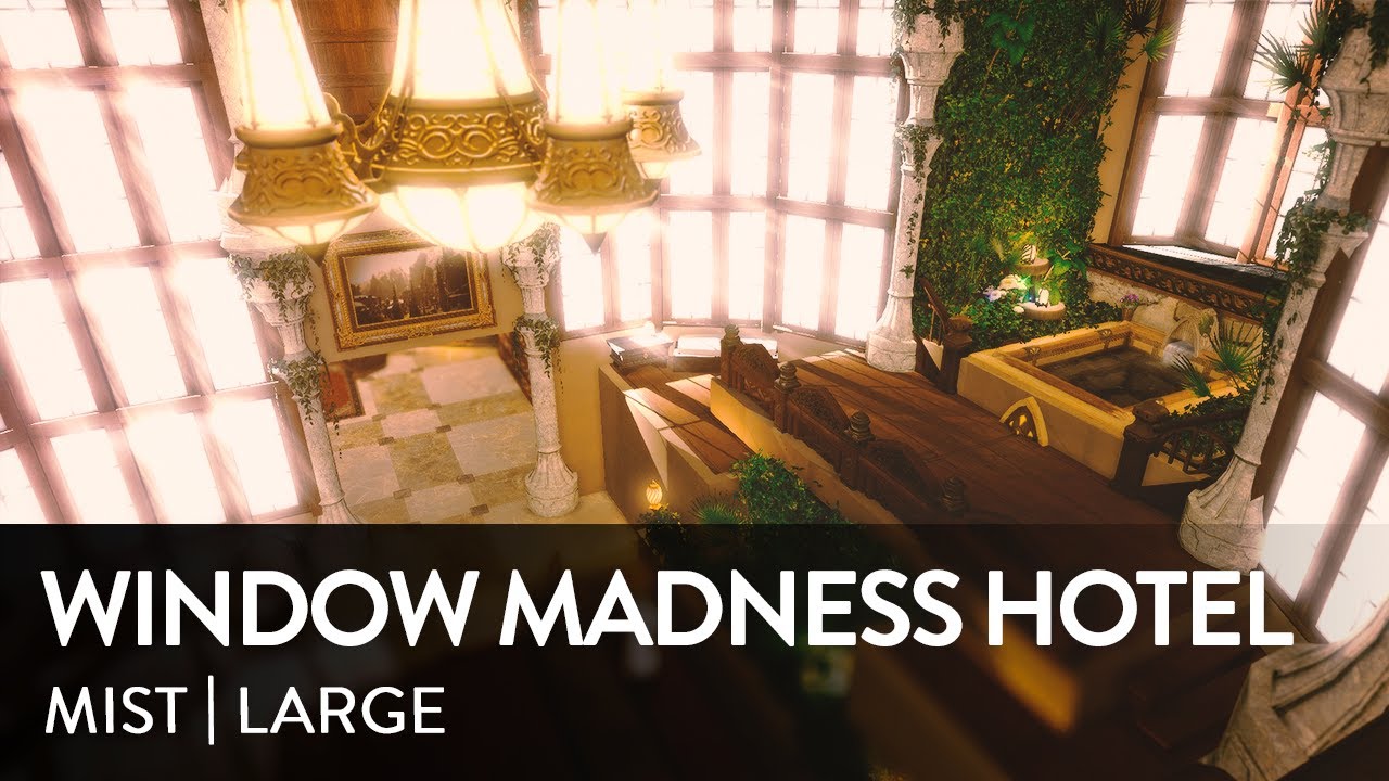 FFXIV Housing Walkthrough - "Window Madness Hotel" - YouTube