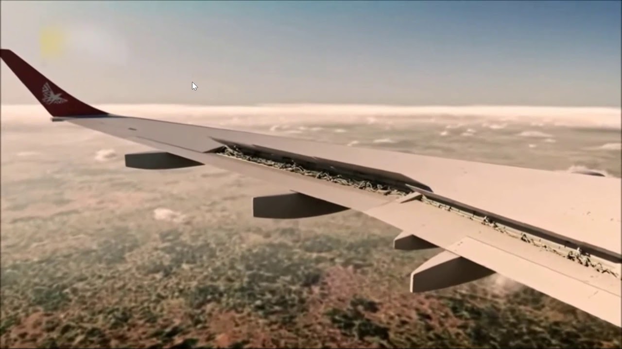 LAM Mozambique flight 470 crash animation - YouTube