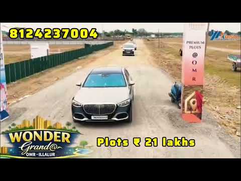 😊Chennai wonderla near Luxury villa plots|Premium land sale in chennai omr #chennaicommercialplots 