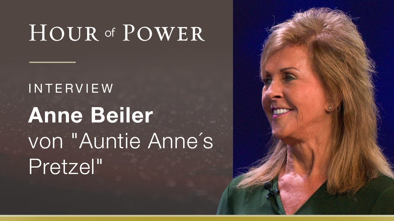 Bobby Schuller im Gespräch mit Anne Beiler von "Auntie Anne´s Pretzel ...