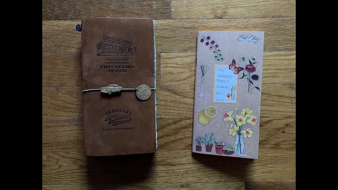 Traveler's Notebook - Starting a New Garden Plant Notebook! - YouTube