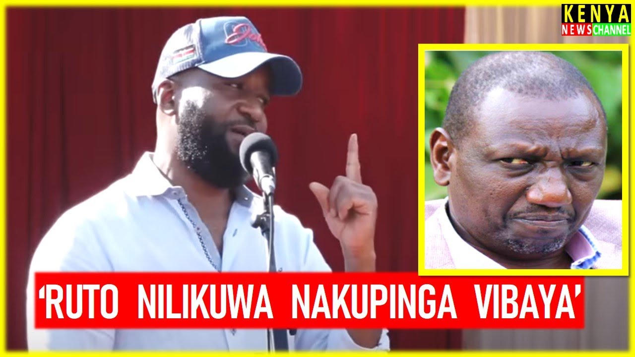 Listen what CS Hassan Joho told Ruto face to face today in Homabay ...