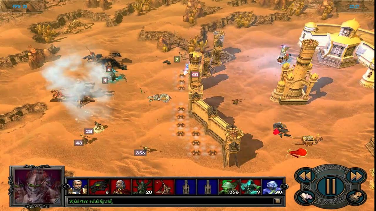 Heroes of Might and Magic V - My epic battle between Markal and Godric ...