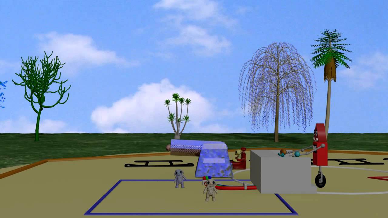 frc 2012 animation, team 141 wobot - YouTube