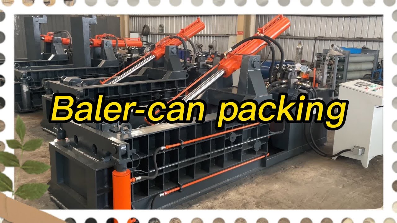 Efficient Compression Packaging of Scrap Cans with Our Advanced ...