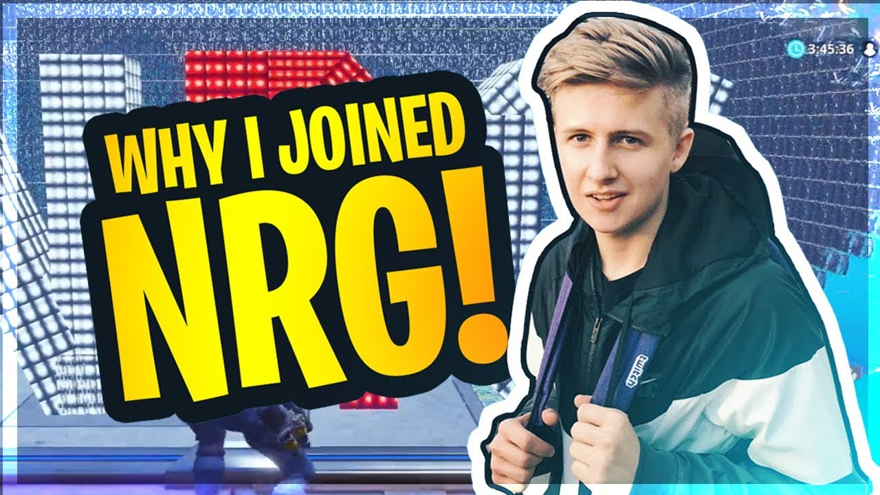 Symfuhny joins NRG (REVEAL!) - YouTube