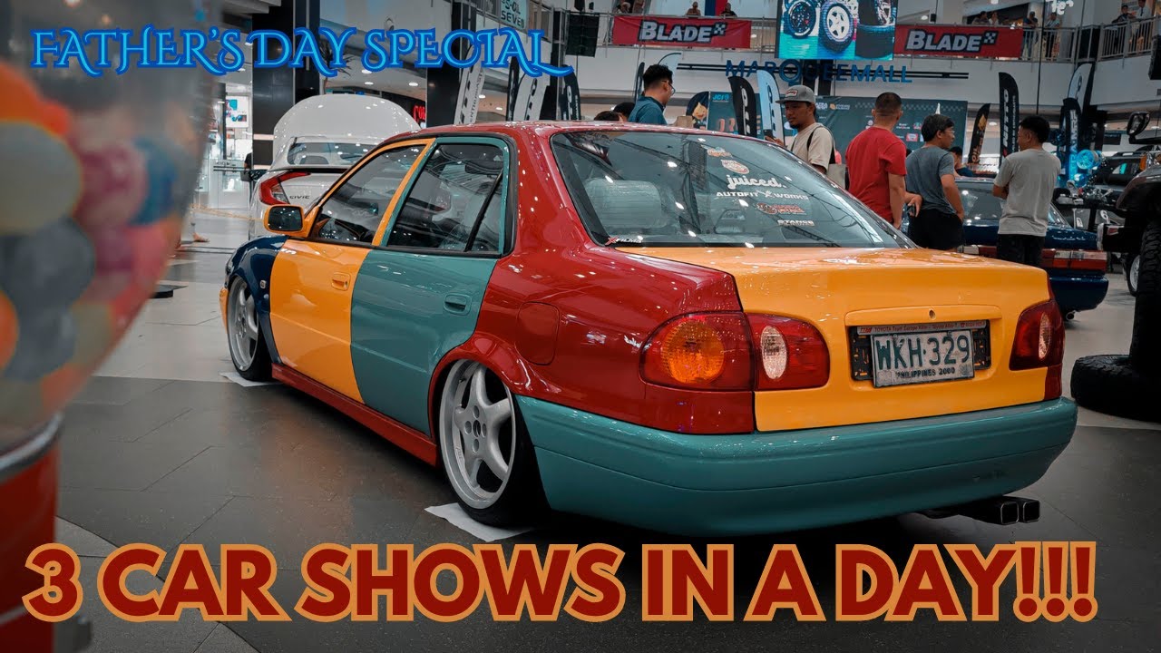 Visited 3 Car shows in a day!!! | Father's Day Special EP.64 - YouTube