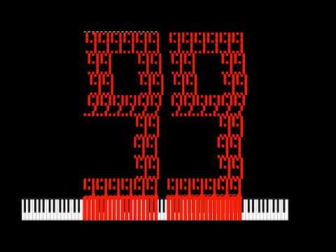 99 to 0 Countdown on Piano (But Every 9 Is Made of Tiny 99s)