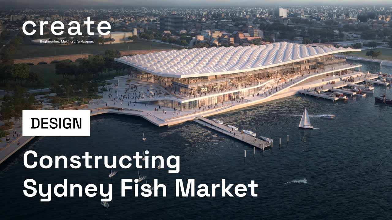 Inside the new Sydney Fish Market's ambitious engineering - YouTube