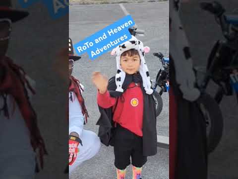 RoRo and Heaven Adventures Electric Dirt bike and scooter riding at the ...